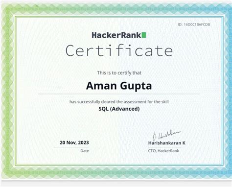 Aman Gupta On Linkedin Sqldatabase Sqlcertification Sqladvanced