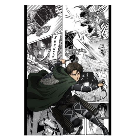 قیمت و خرید پوستر مدل لیوای اکرمن Levi Ackreman طرح انیمه اتک ان تایتان