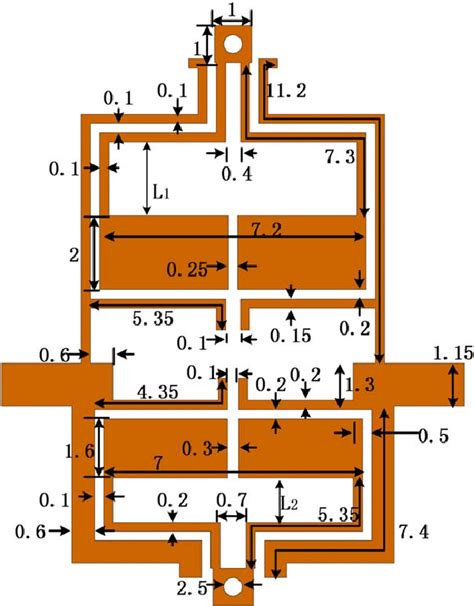 Configuration Of The Proposed Dual Band Bpf Color Figure Can Be