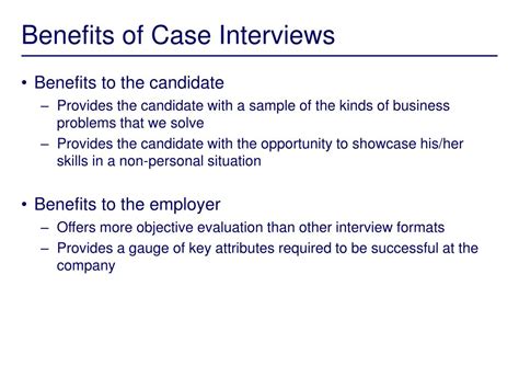 PPT Conducting Case Interviews PowerPoint Presentation ID