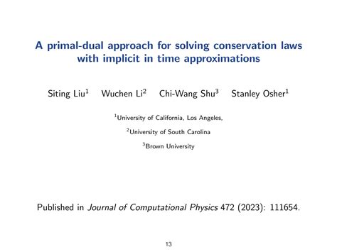 Mean Field Games With Applications Year 5 Speaker Deck
