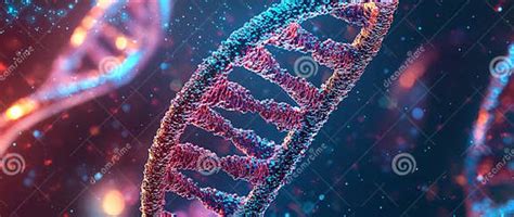 Research Under The Microscope Exploring Dna Interactions And Cellular Architecture Photograph