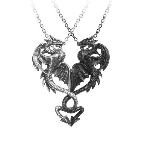 Draconic Tryst Necklace Digitalgothmall