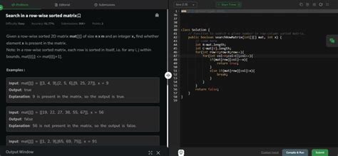 Geeksforgeeks Java Problemsolving Codingchallenge Shegin Savio S S