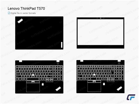 Lenovo Thinkpad T Cut File Template Cutfilelabs