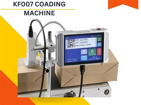 Ss 304 100 Piecemin Mrp Coding Machine Model Namenumber Kf Sa200