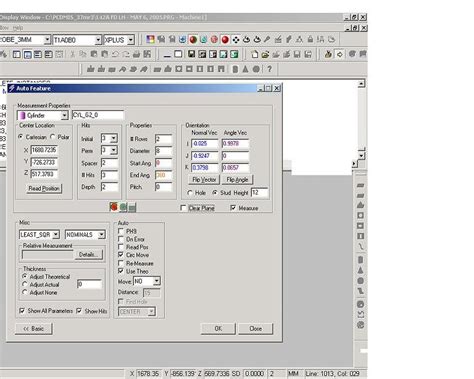 Cylinders Pc Dmis For Cmms Pc Dmis Nexus Community