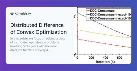 distributed difference of convex optimization ai research paper details