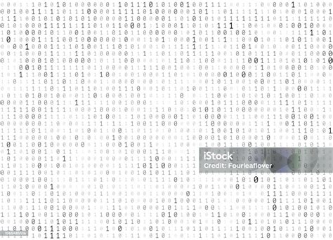 Binary Code Vector Texture Stock Illustration Download Image Now