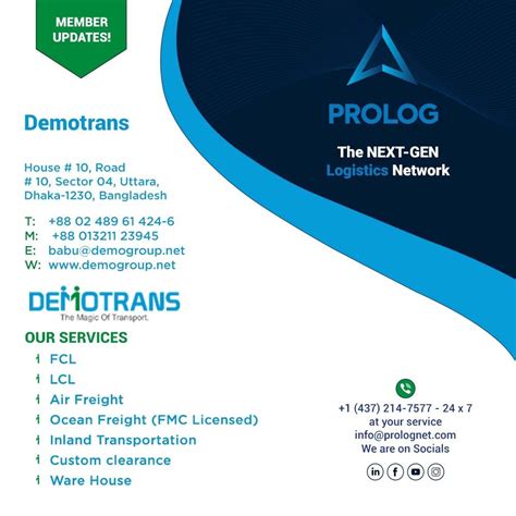 Prolog Professionallogisticsnetwork Freight Prolognet