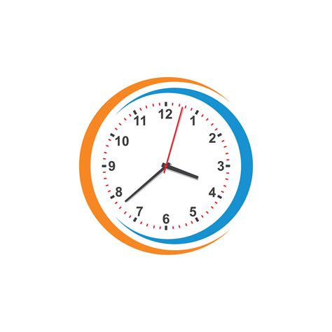 Clock Time Logo Icon Illustration Design Vector 20661216 Vector Art At