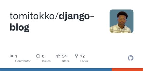 GitHub Tomitokko Django Blog