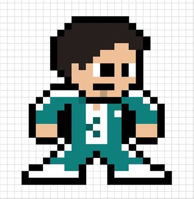 Seong Gi Hun Pixel Art Squid Games Mario Characters