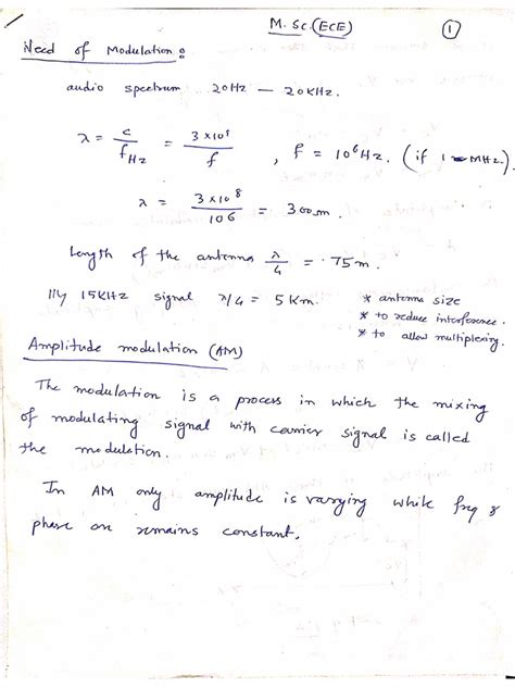 1modulation Ts Sir 1st Class Pdf