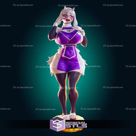 Toriel From Undertale Ultra Thicc Nsfw D Printing Figurine Specialstl