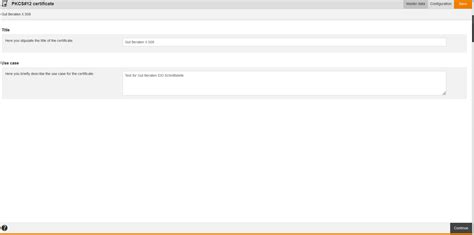 Renew Annually The X509 Certificate For Interface Avendoo® Online Hilfe