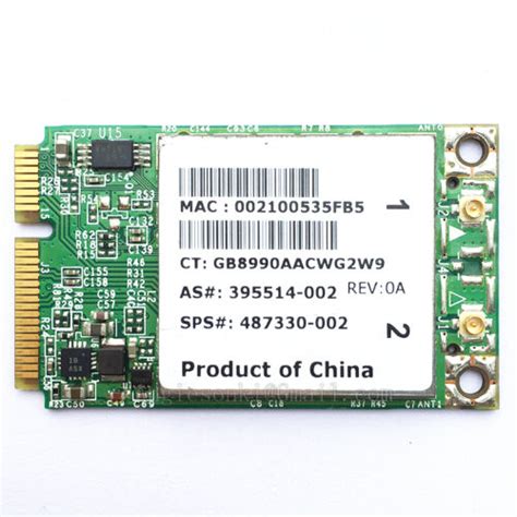 Broadcom Bcm94322mc For Apple Mac Book Pro Extreme Wireless N Wifi Airport Card Ebay