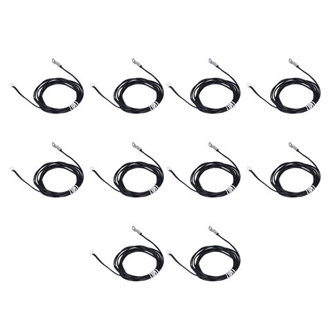 Sonda De Detección De Temperatura 10 Piezas Sonda De Sensor De Temperatura Termistor Ntc Sensor