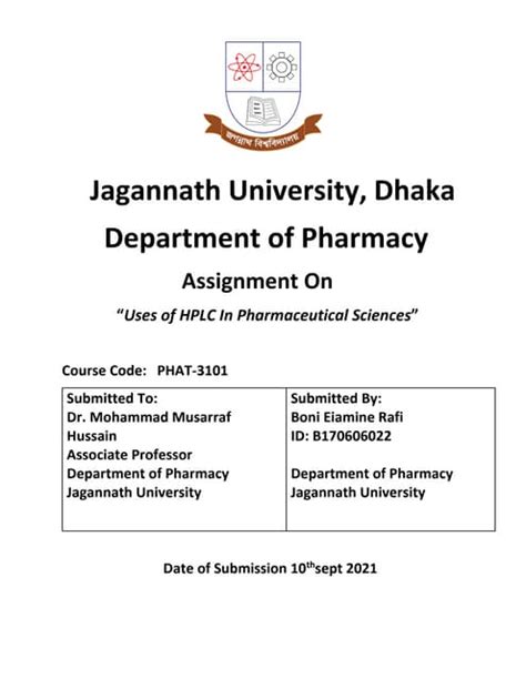 Hplc Pptx Chemistry Science