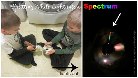 Relentlessly Fun Deceptively Educational Splitting White Light Into A Spectrum