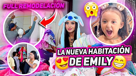 👷🏻u200d♀️👧🏻 Remodelamos La HabitaciÓn De Emily Y Asi QuedÓ 😍 Sofi