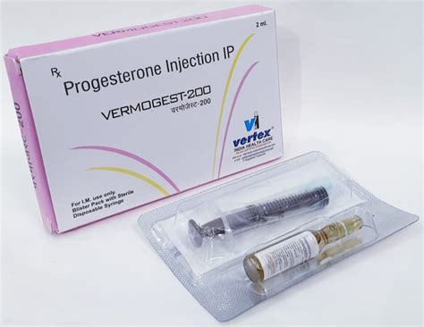Natural Progesterone 200mg Injection Packaging Type Dispo Pack Packaging Size 2 Ml Rs 148