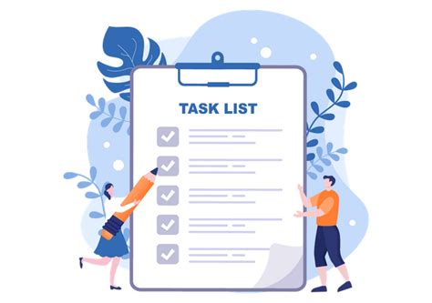 Premium Task List Illustration Pack From People Illustrations