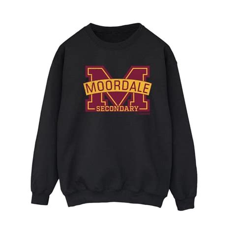 Netflix Damtjej Sex Education Moordale Cracked M Logo 2 Sweatshirt