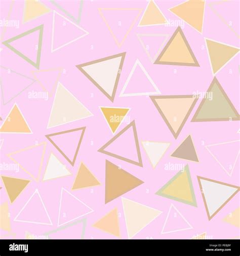 Seamless Geometric Conceptual Background Triangle Pattern For Design Vector Illustration