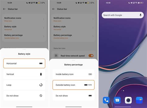 Battery Percentage Comparison Ios 16 Android 13 Emui 12 One Ui 5
