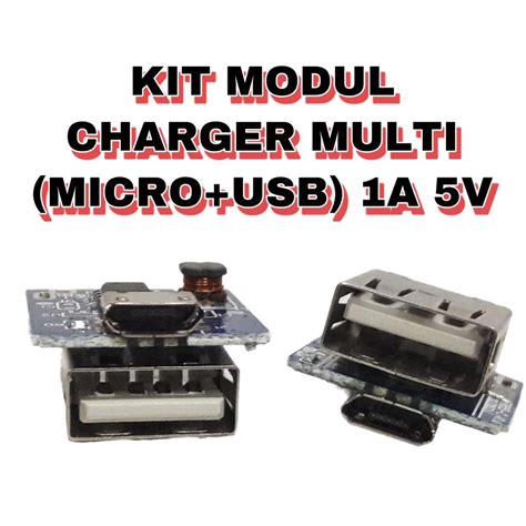 Jual Kit Modul Charger Multi Micro Usb A V Shopee Indonesia