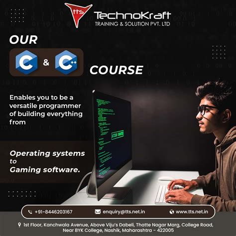 Technokraft Training And Solution Pvt Ltd On Linkedin C Cprogramming Operatingsystem