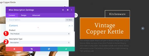 how to create a responsive block design for woo product pages with divi