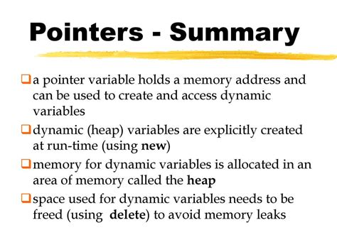 Dynamically Allocated Memory Ppt Download