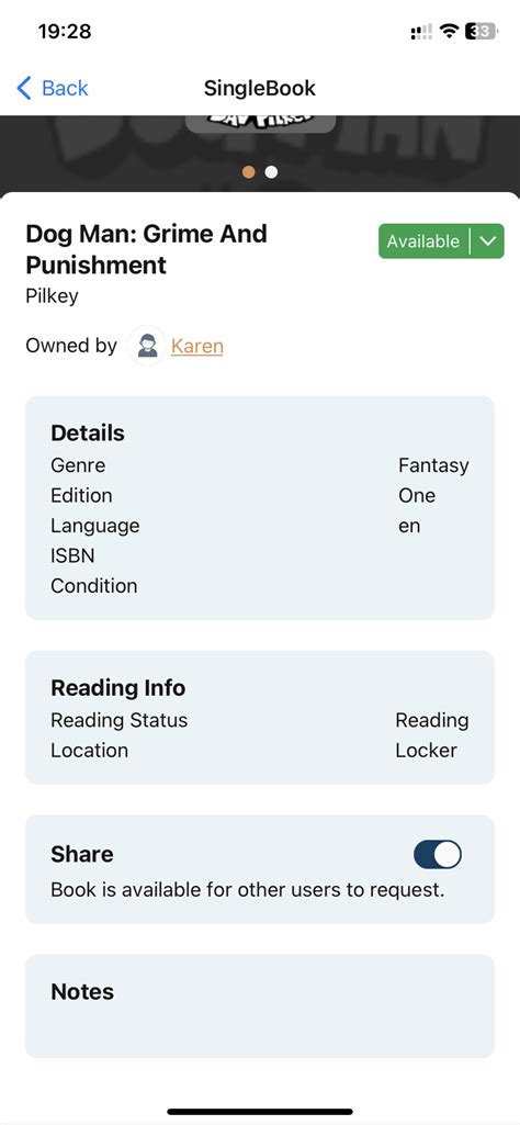 My Library Single Book Page Without Full Details Issue Team Ditto Everypage Frontend