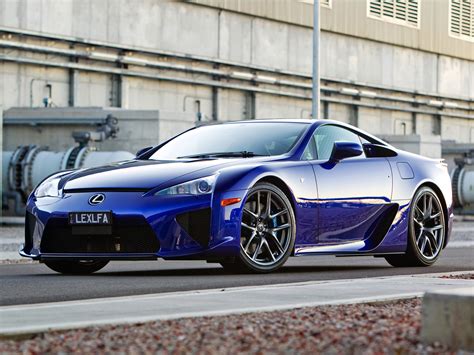 배경 화면 푸른 렉서스 측면보기 스포츠카 쿠페 고성능 차 Lexus Lfa 바퀴 초차 육상 차량 자동차 디자인 자동차 제조 Au Spec