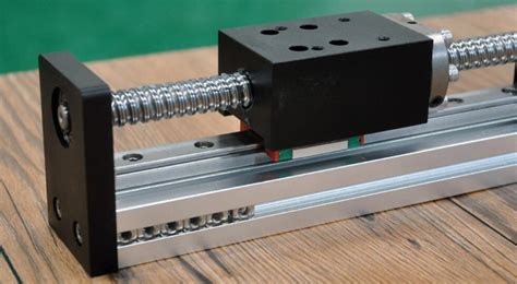 Threaded Rod Linear Guide Rail With Motor And Ball Screw For Cnc Linear