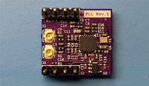Designing And Testing A 1 GHz PLL Details Hackaday Io