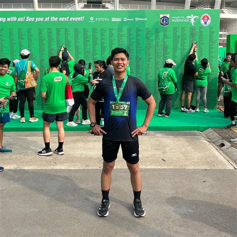 Mochamad Rizky Akbari | Biar berkeringat 10K Milo Activ Indonesia Race ...