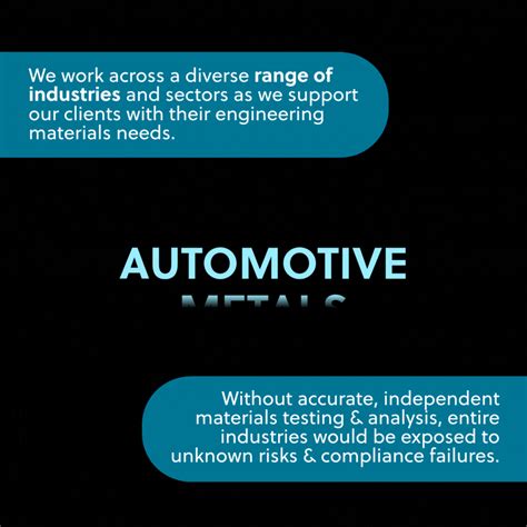 The Work We Do Materials Testing Analysis And Consultancy Is Essential Across A Wide Range