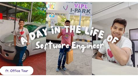 A Day In The Life Of Software Engineer👨‍💻 Ft Office Tour Vlog