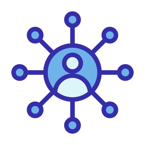 Networking Generic Color Lineal Color Icon