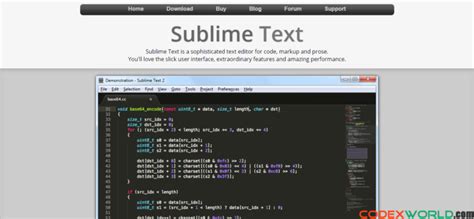 Sublimetext Text Editor By Codexworld CodexWorld