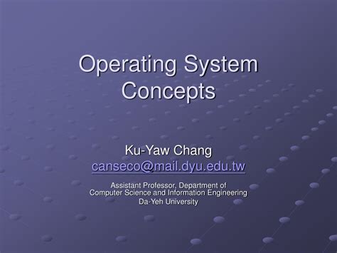 PPT Operating System Concepts PowerPoint Presentation Free Download ID 5706196