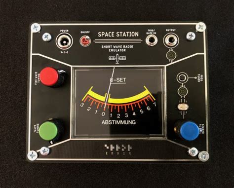 test error instruments space station drone synthesizer amazona de