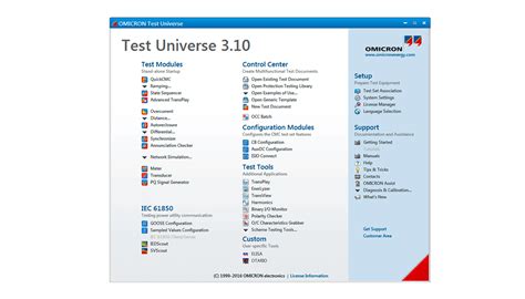 Omicron Test Universe Moodjasela