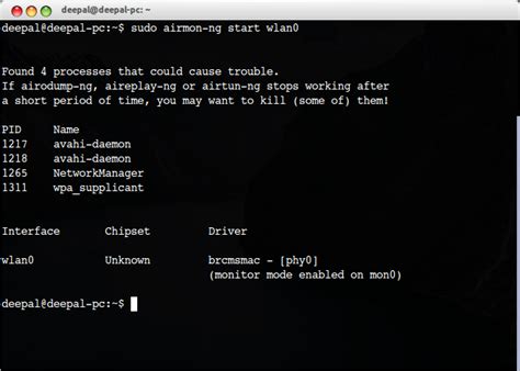 Wireshark Enable Wireless Monitor Mode For Traffic Sniffing Ask Ubuntu