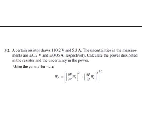 Solved A Certain Resistor Draws 110 2 V And 5 3 A The