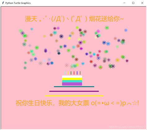 Python 用python制作送给女票的生日礼物用编程给女朋友准备生日礼物python Csdn博客