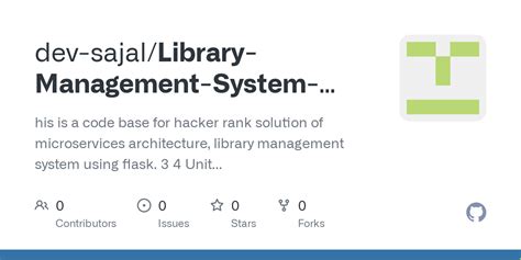 GitHub Dev Sajal Library Management System Flask His Is A Code Base